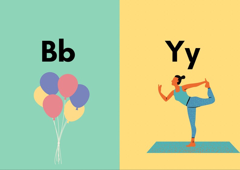 Alphabet Chart for Phonemic Awareness - Etsy