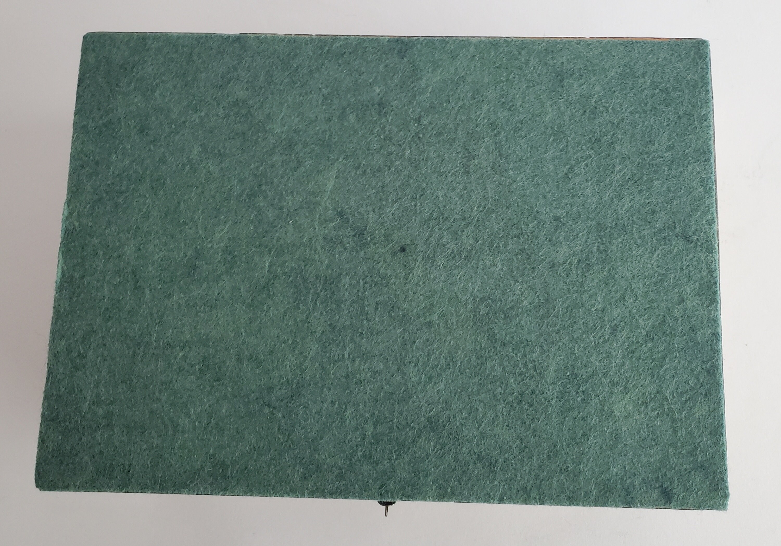 Vintage Wooden Slope Writing Desk / Victorian Lap Desk Embellished ...