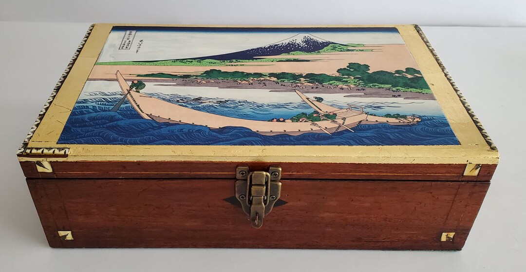 Vintage Wooden Slope Writing Desk / Victorian Lap Desk Embellished With ...