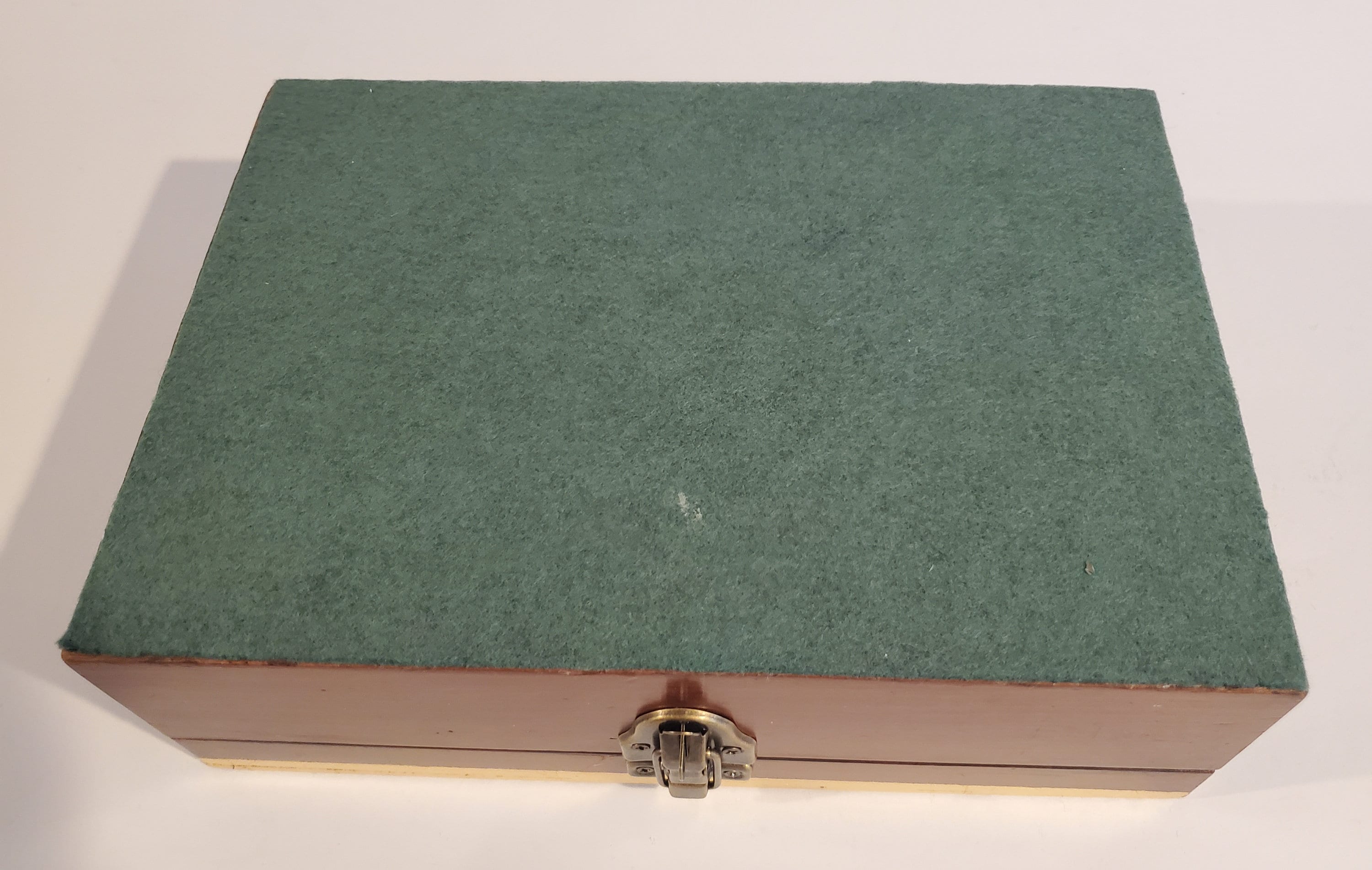 Vintage Wooden Slope Writing Desk / Victorian Lap Desk Embellished With ...