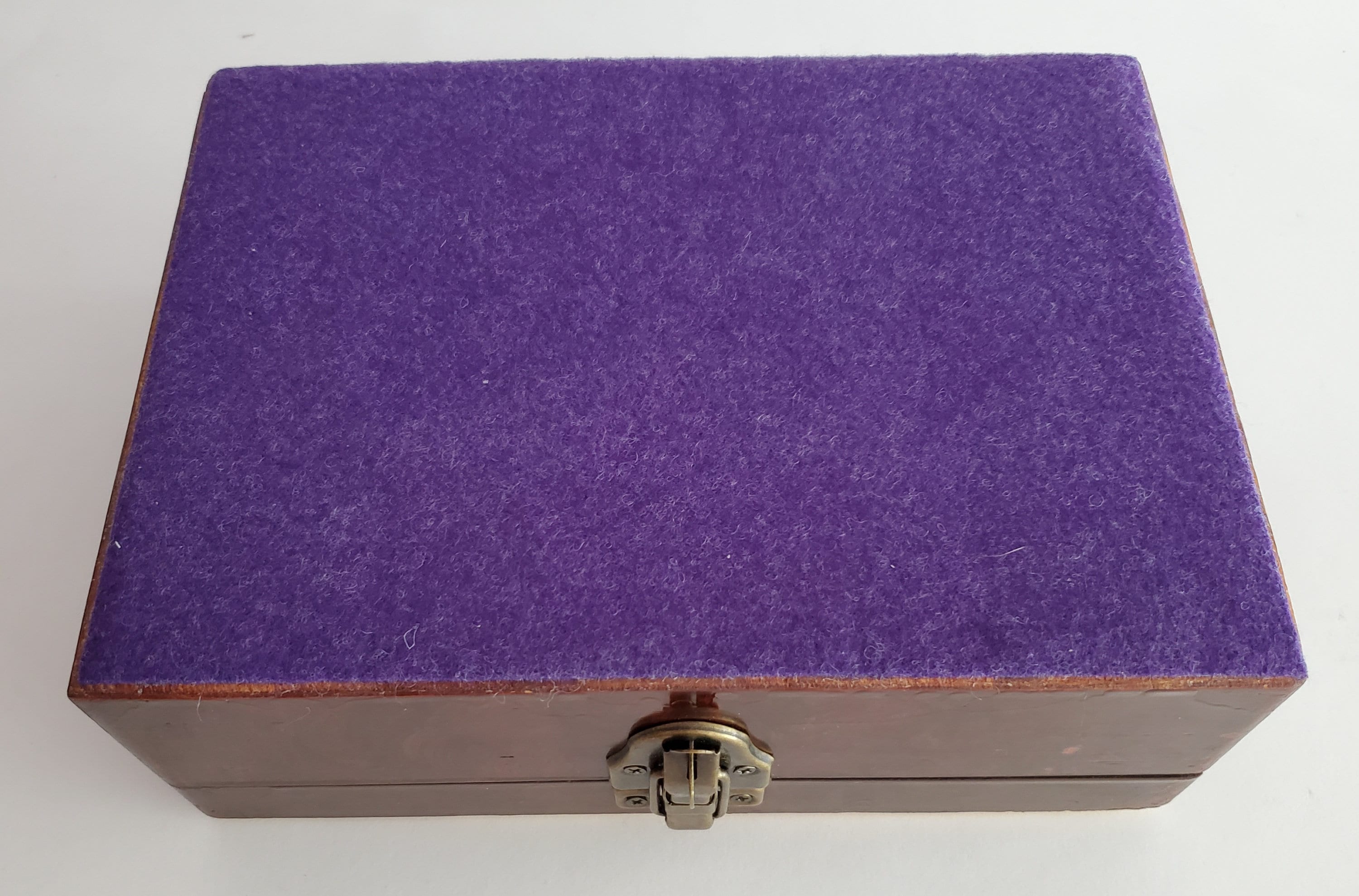 Vintage Wooden Slope Writing Desk / Victorian Lap Desk With an ...