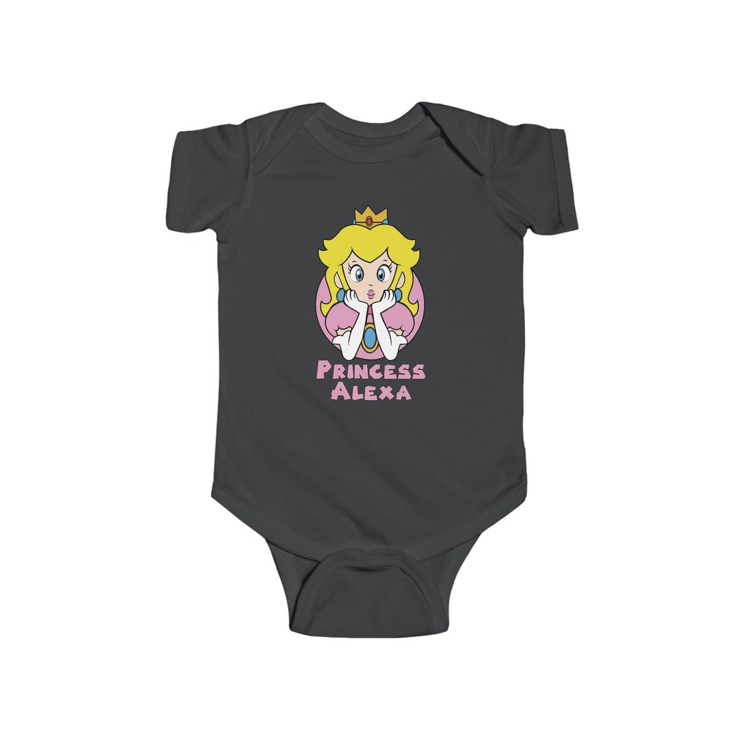 Personalized Princess Peach Baby Toddler,princess Peach Baby Gift ...