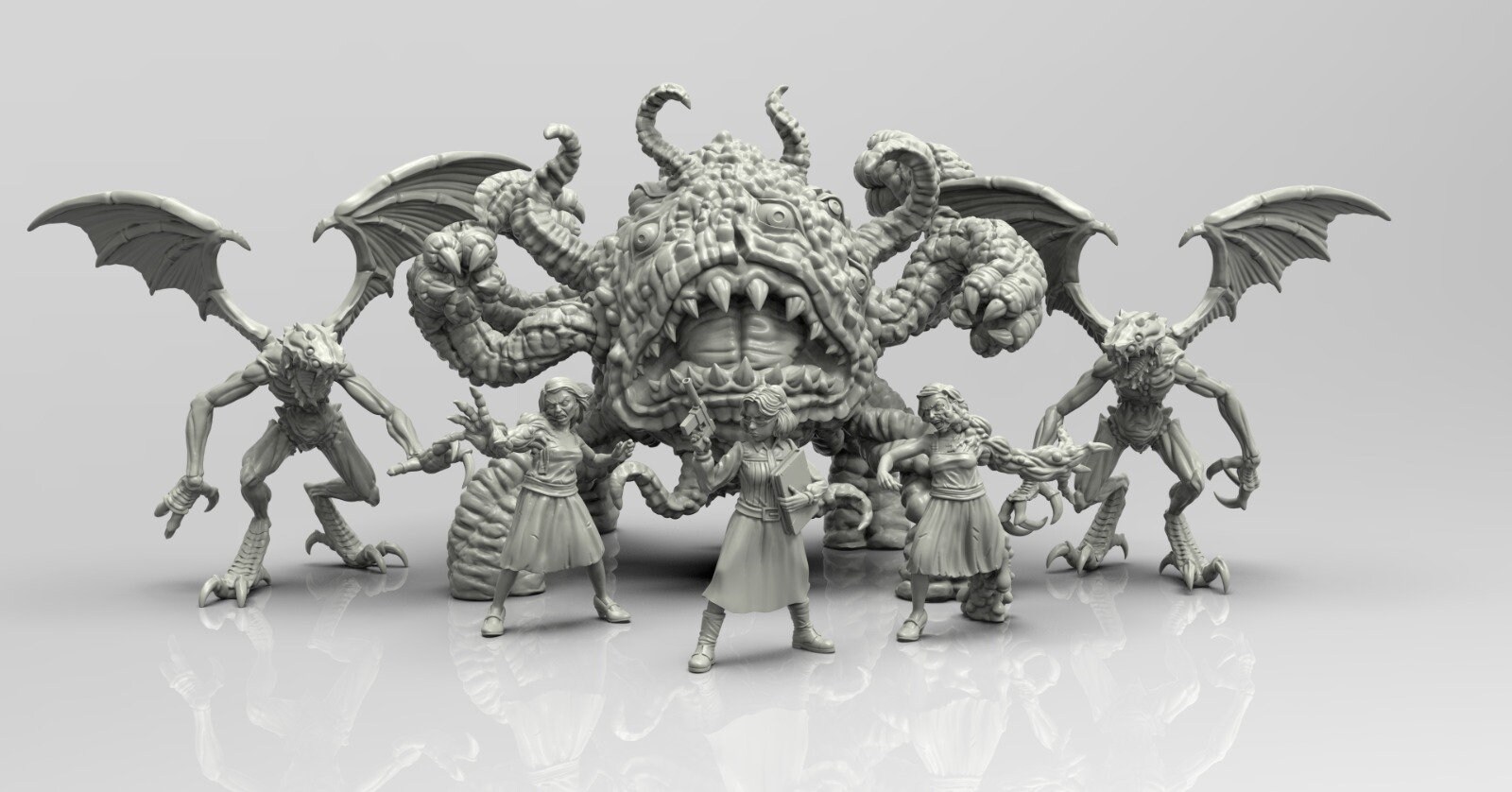 The Shadow of Dunwich STL Full Pack - Etsy