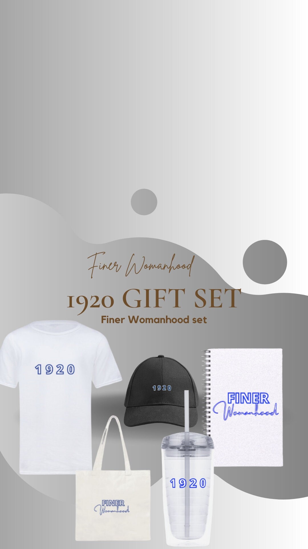 1920 Sorority Graduation Gift Finer Womanhood Line Crossing New ...