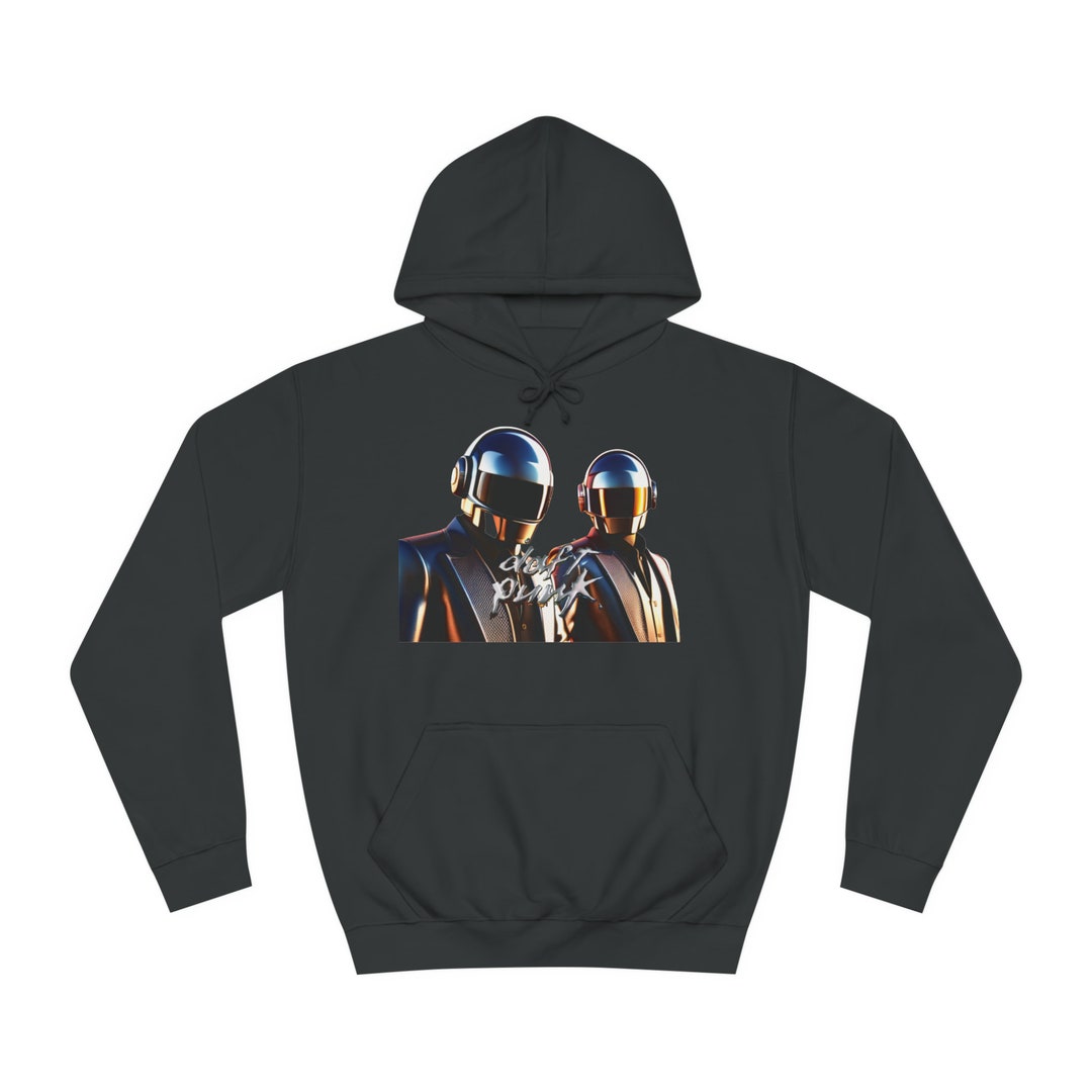 Daft Punk Hoodie Of Discovery Album Hoodie For Daft Punk Merch Etsy