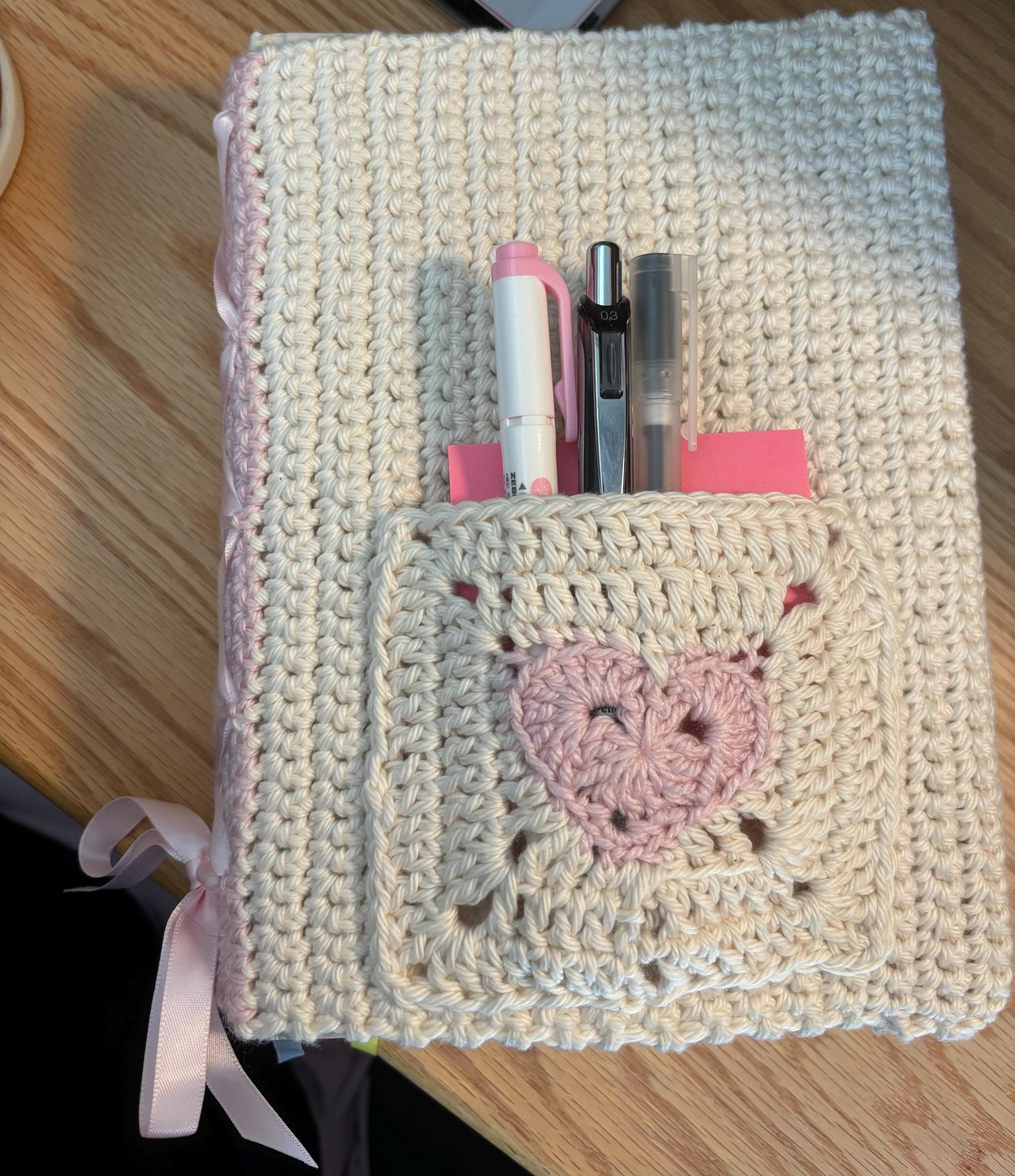 Hand Crocheted Bible/book Cover With Pocket for She Reads Truth Bible ...