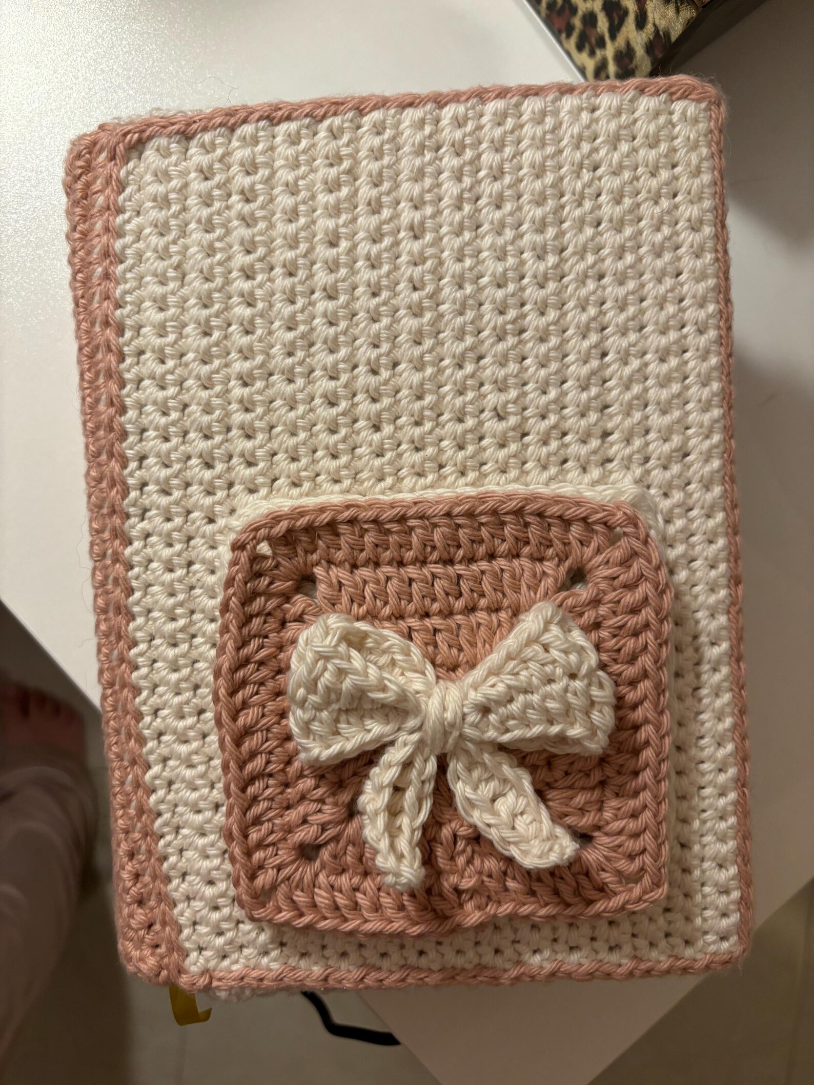 Hand Crocheted Bible/book Cover With Pocket for She Reads Truth Bible ...