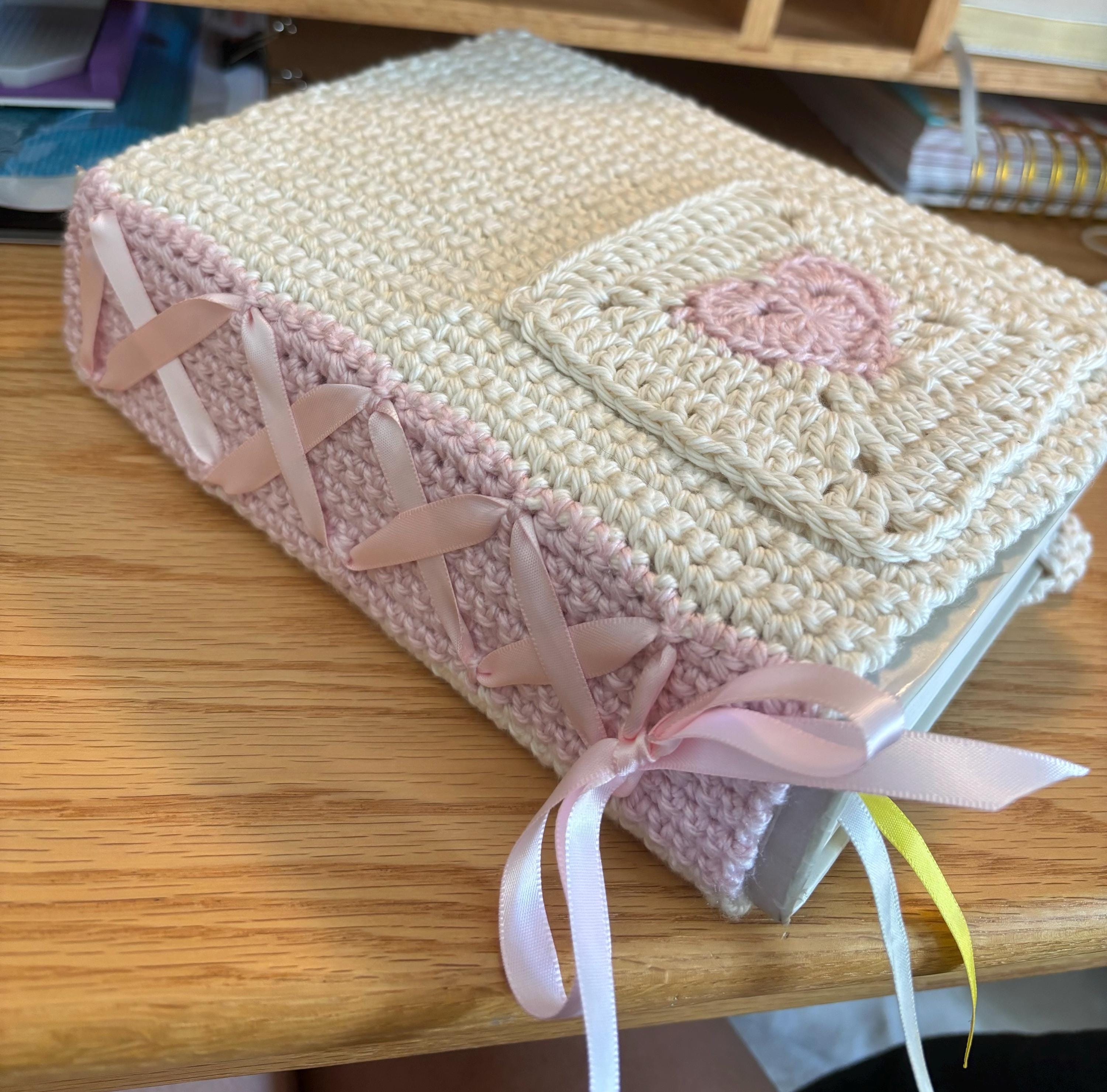 Hand Crocheted Bible/book Cover With Pocket for She Reads Truth Bible ...