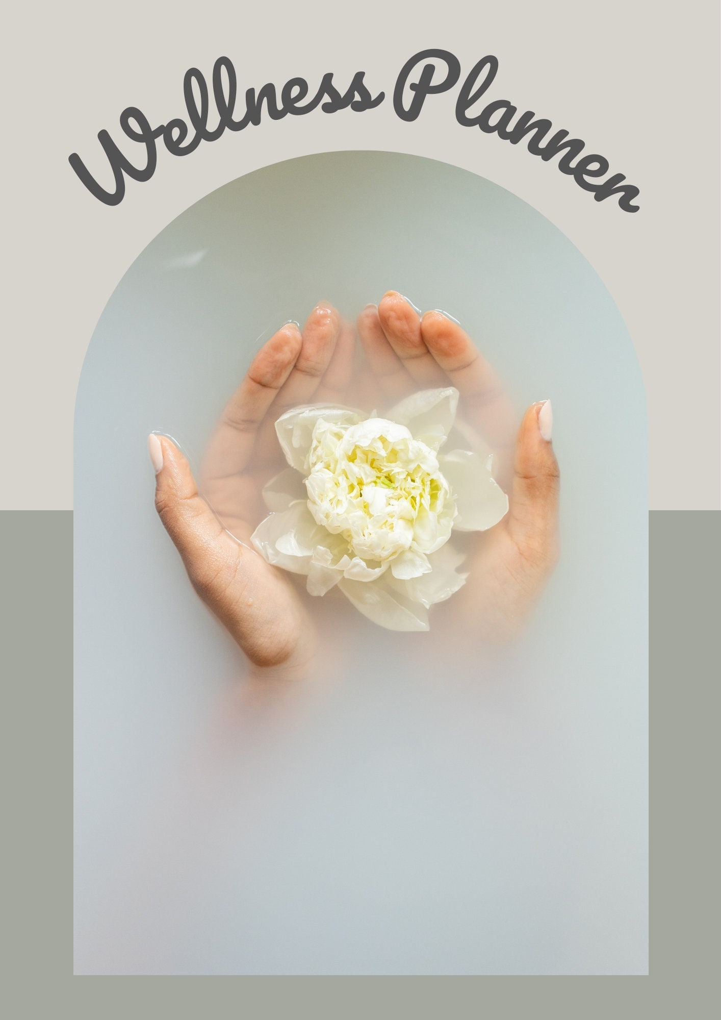 Wellness Planner Digital Download / Tracker/ Self Care/ Downloadable ...