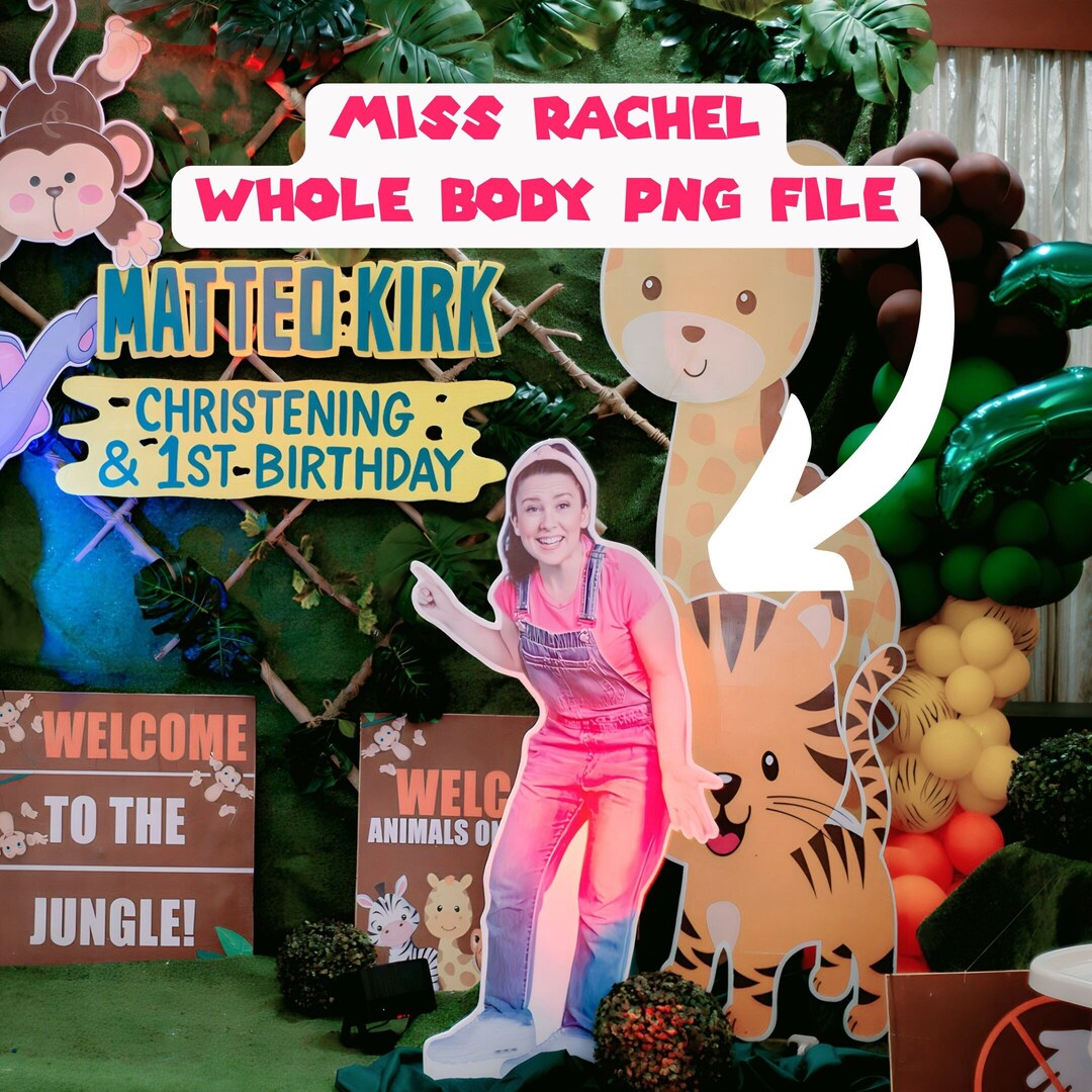 Miss Rachel PNG and PDF Whole Body Instant Download - Etsy