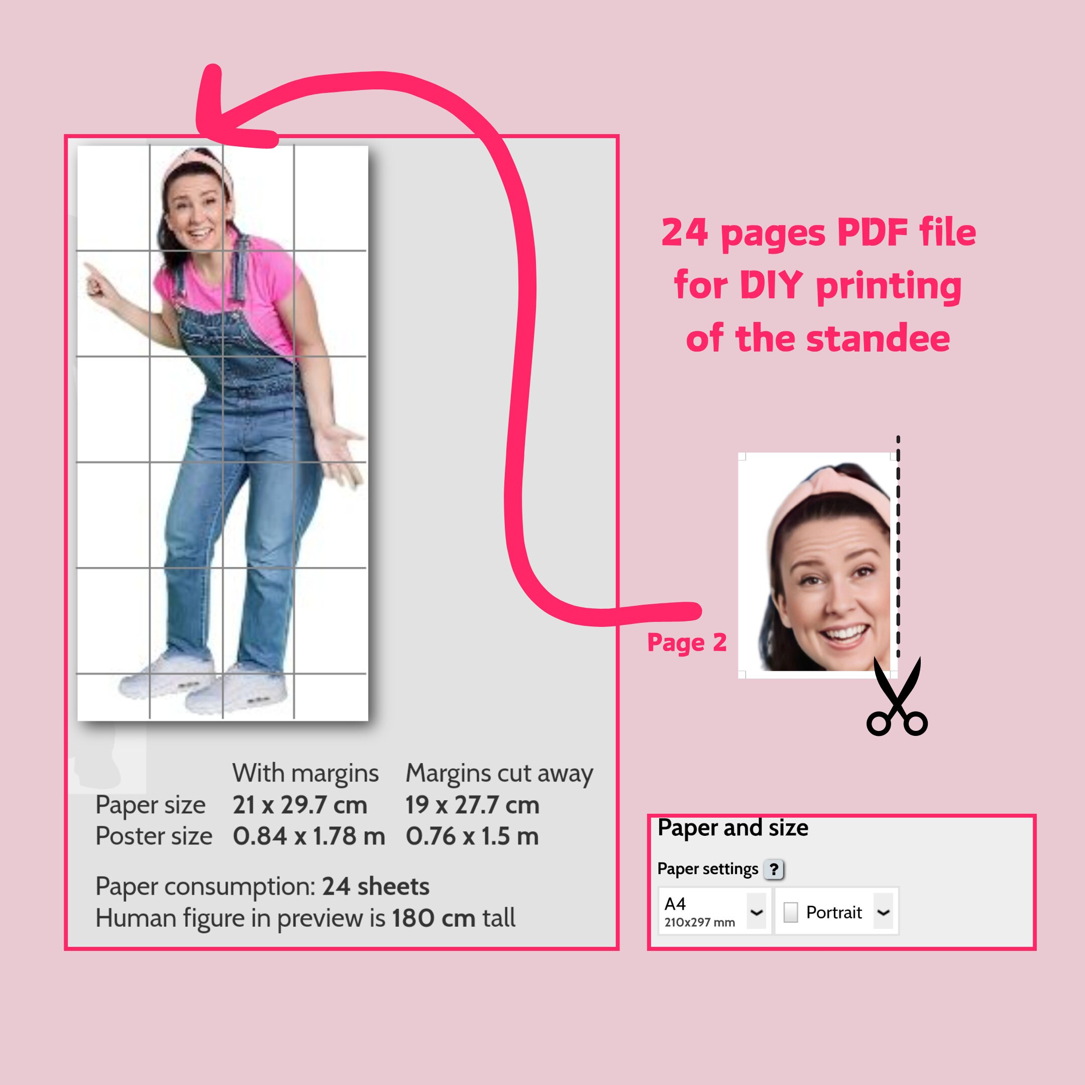 Miss Rachel PNG and PDF Whole Body Instant Download - Etsy