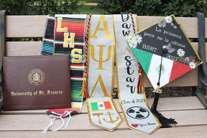 Custom Graduation Stole, Custom Greek Stole, Glitter Stole, Satin Stole ...