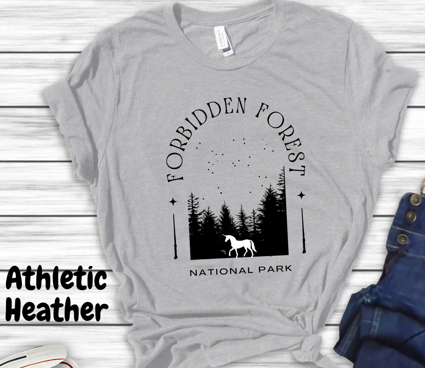 Forbidden Forest Shirt, National Park Shirt, HP Fandom Shirt ...