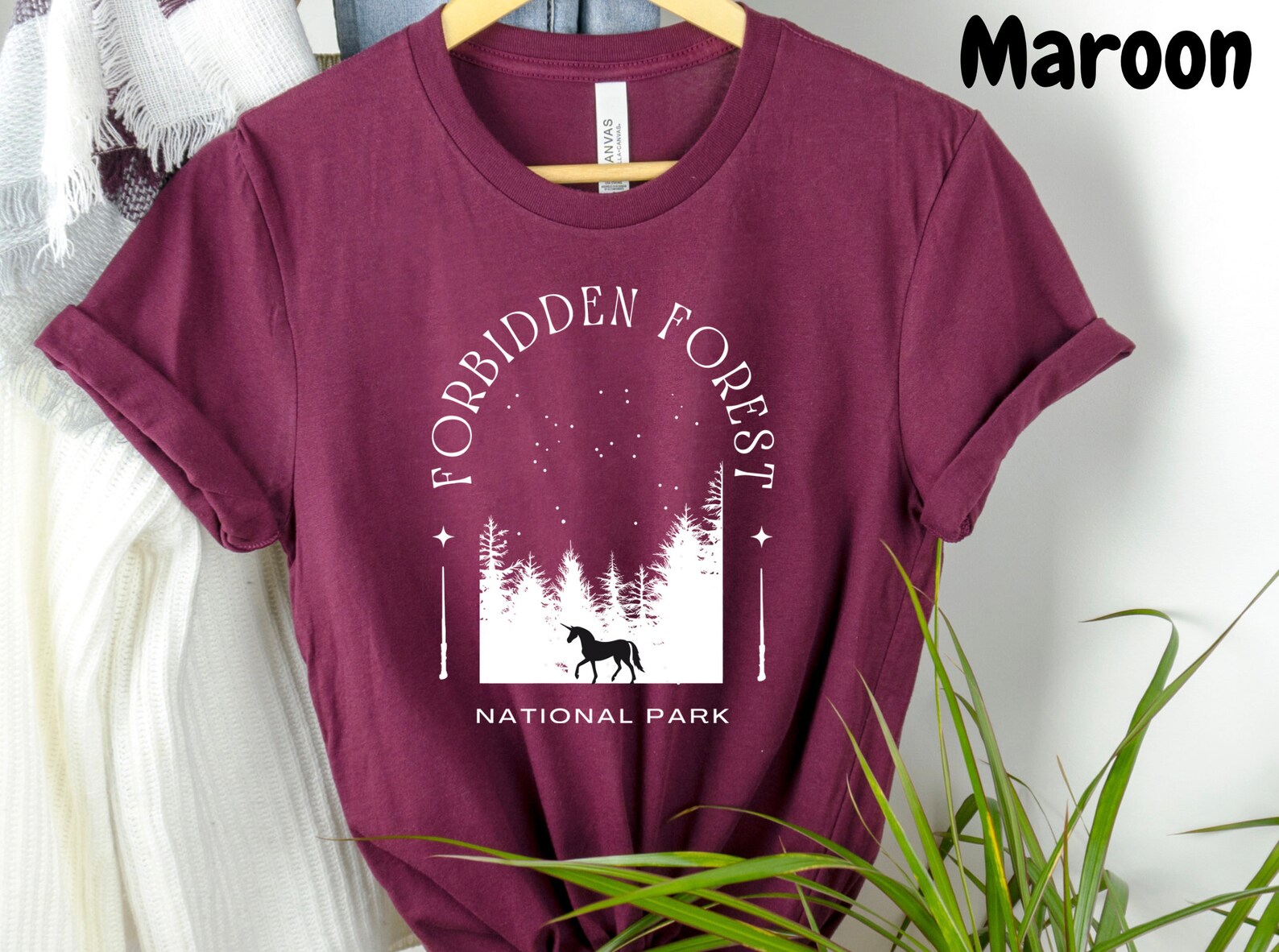 Forbidden Forest Shirt, National Park Shirt, HP Fandom Shirt ...