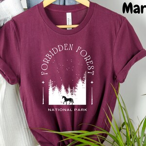 Forbidden Forest Shirt, National Park Shirt, HP Fandom Shirt ...
