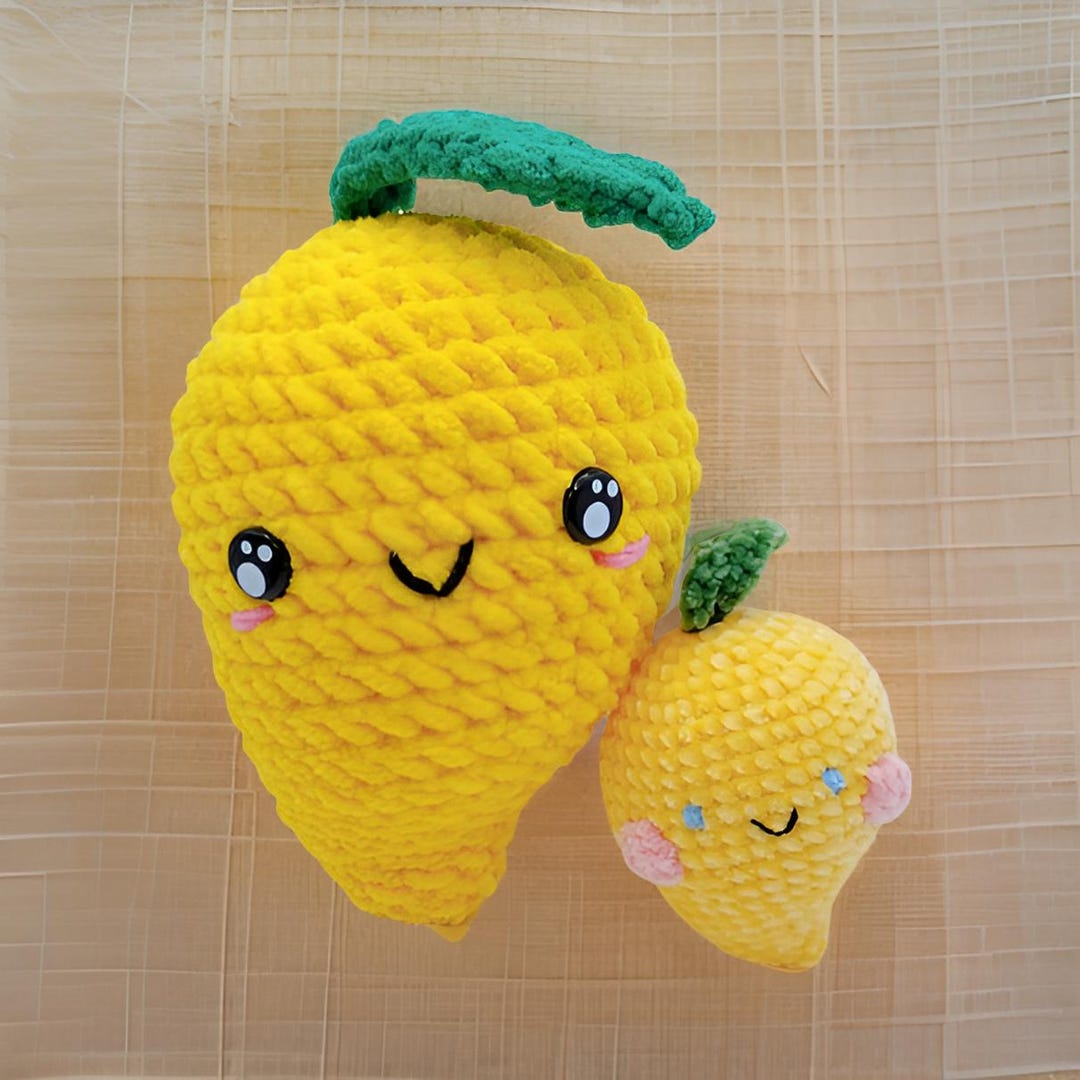 Fresh Mango Crochet Pattern for Beginners, Fruit Crochet, Crochet ...