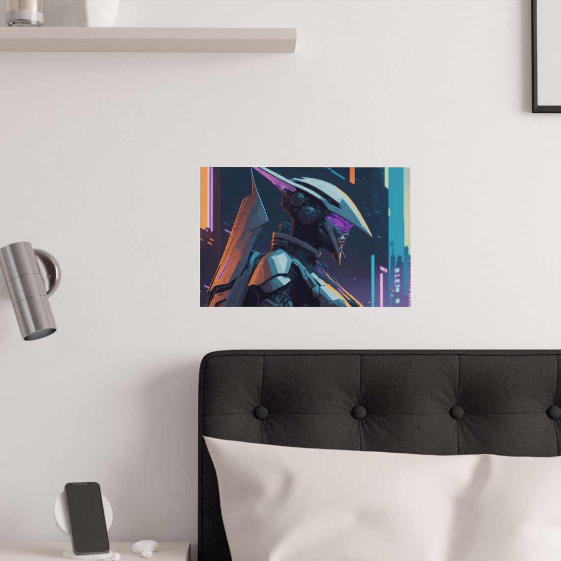 Futuristic Cyber Guard Satin Posters 210gsm - Etsy