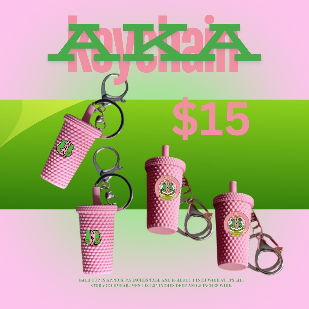 AKA Starbucks Keychain - Etsy