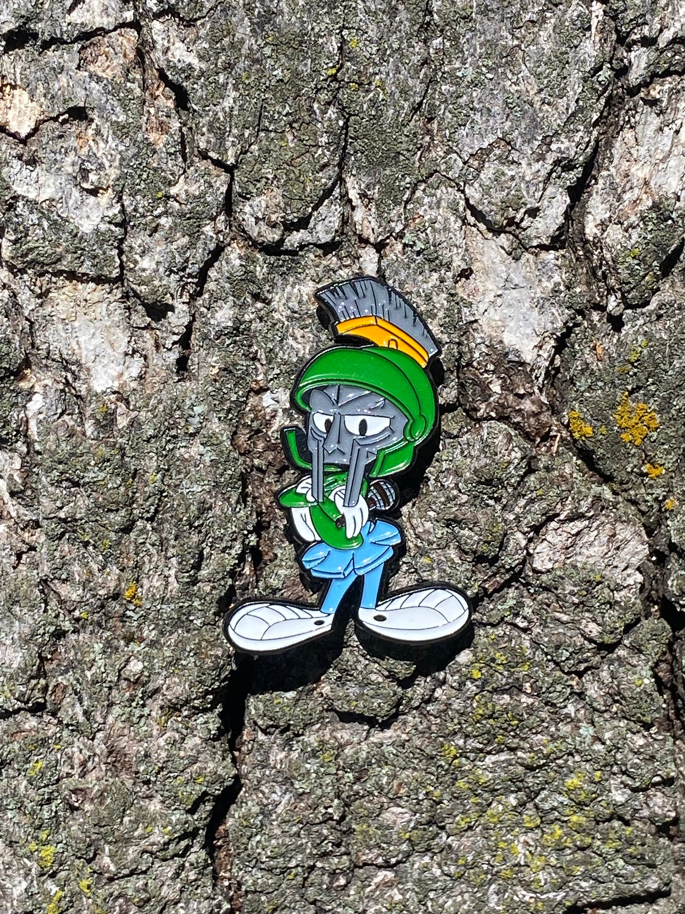 MF Doom Marvin the Martian Pin - Etsy