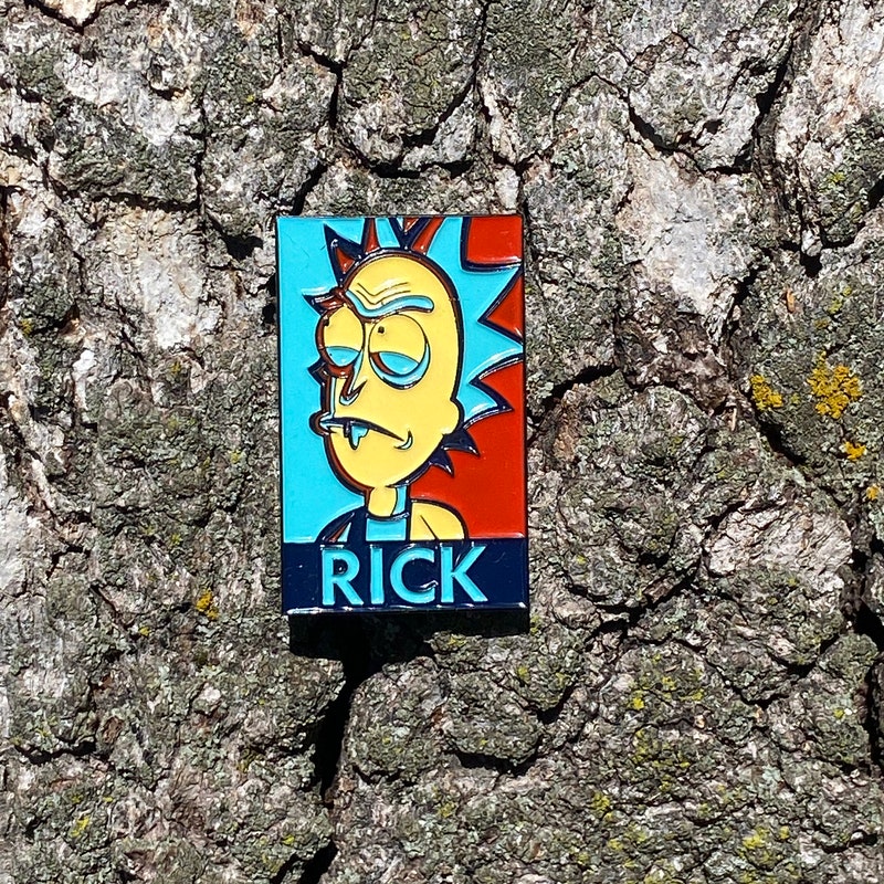 Rick and Morty Pin - Etsy