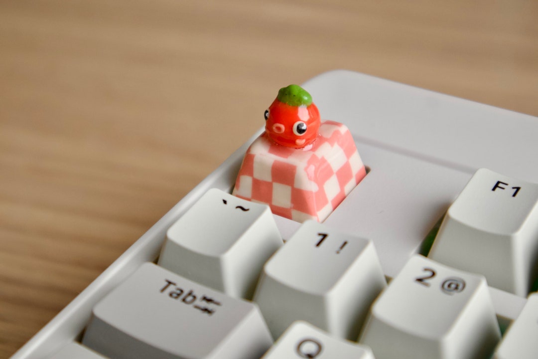 Tomato Face Artisan Keycap for Cherry MX Stem, Custom Cottagecore ...