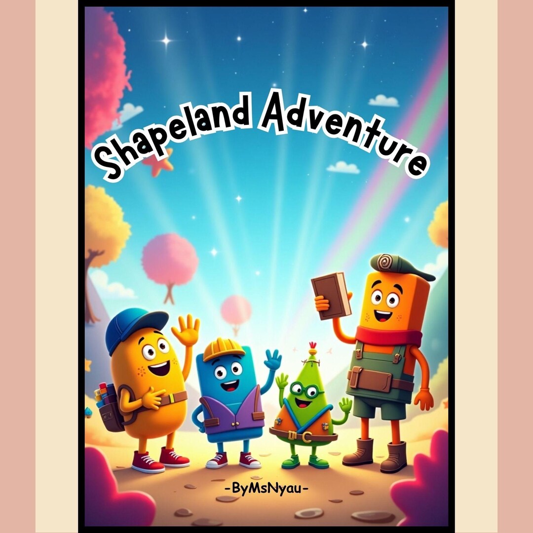 Shapeland Adventure | Learn Shapes Storybook for Kids | Educational PDF ...