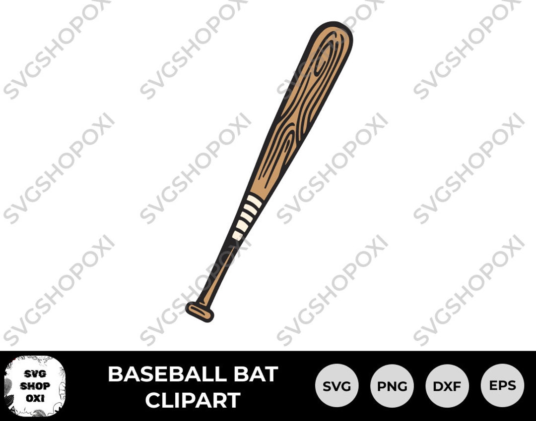 Baseball Bat Svg Png Eps Dxf Silhouette Cricut Png Clip - Etsy