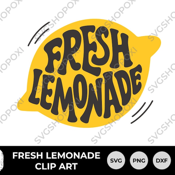 Fresh Lemonade Svg - Etsy