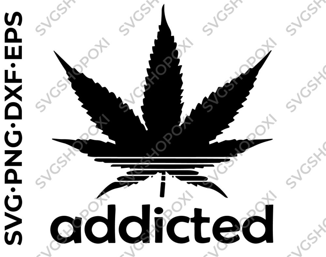 Addicted / Svg Png Eps Dxf / Cricut Silhouette File - Etsy