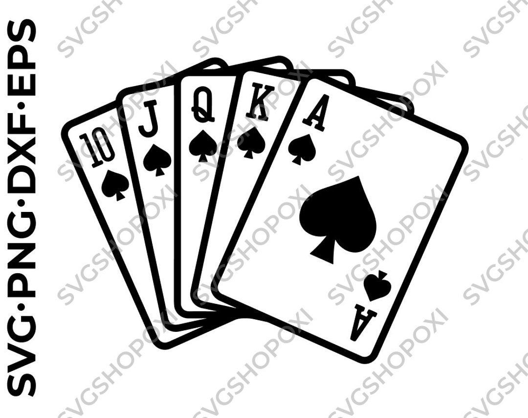 Playing Cards / Svg, Png, Eps, Dxf / Cricut , Silhouette File - Etsy