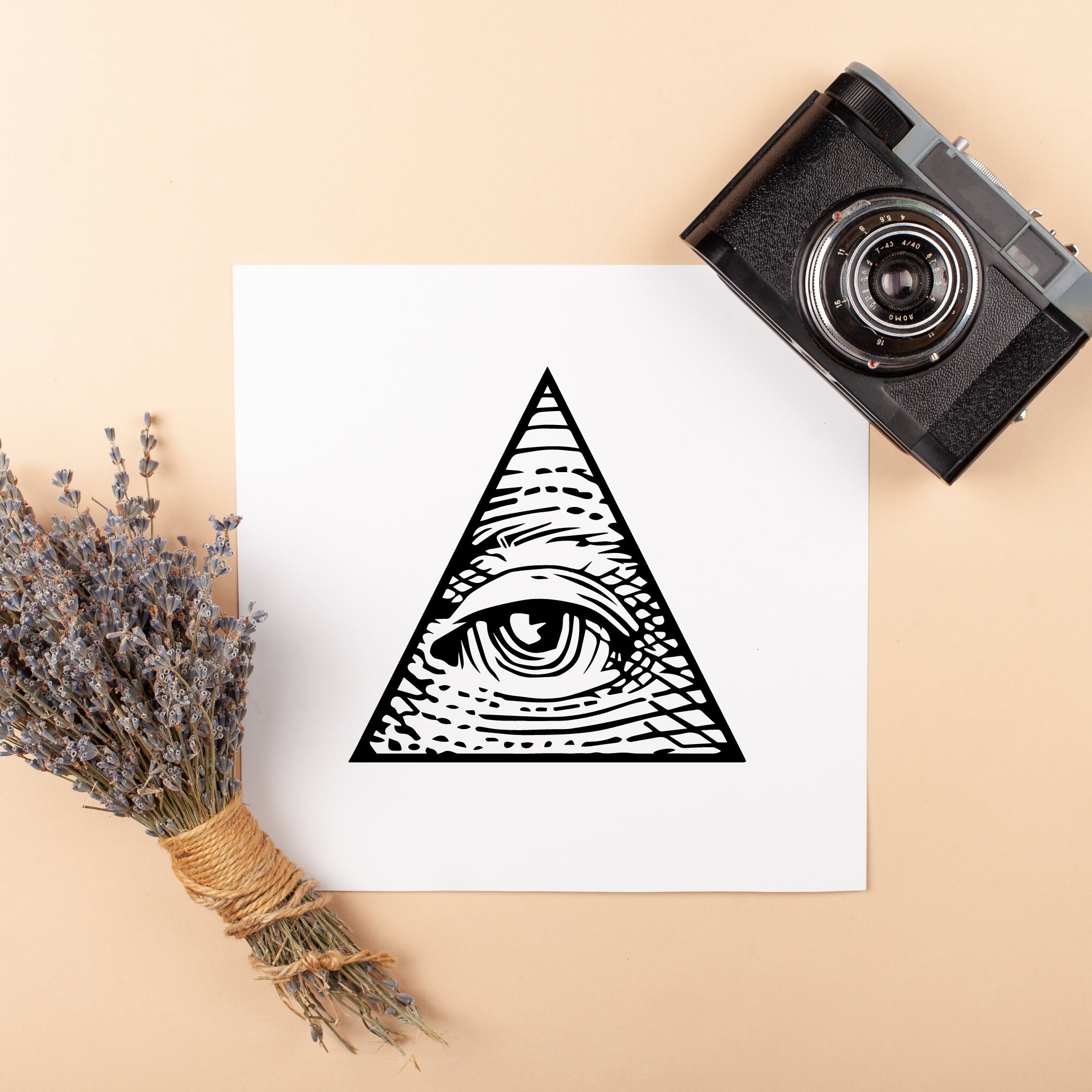 Eye of Providence / Illuminati / Svg, Png, Eps, Dxf / Layered, Cricut ...