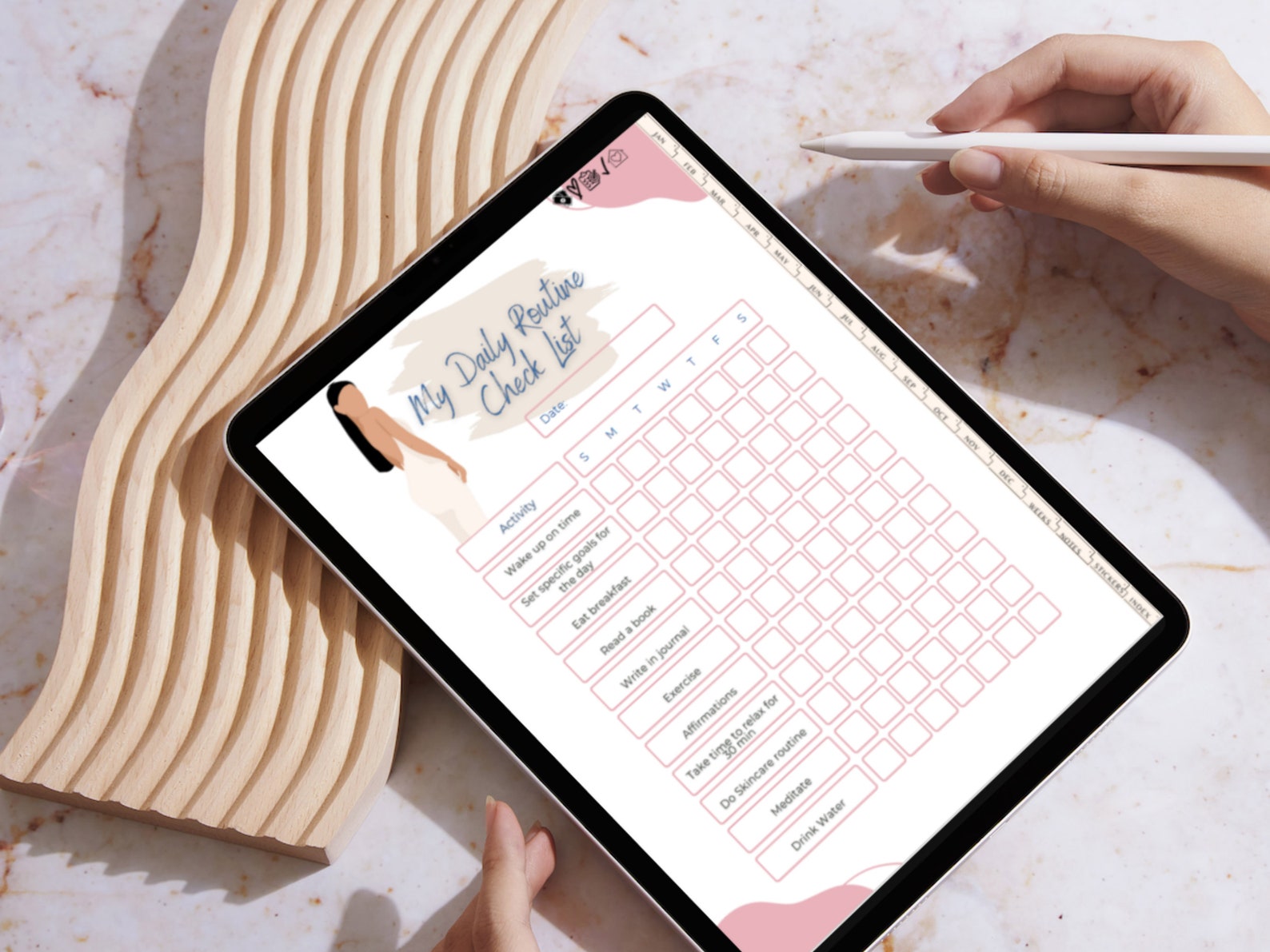 2023 Digital Planner, the Modern Woman Planner, Goodnotes Planner ...