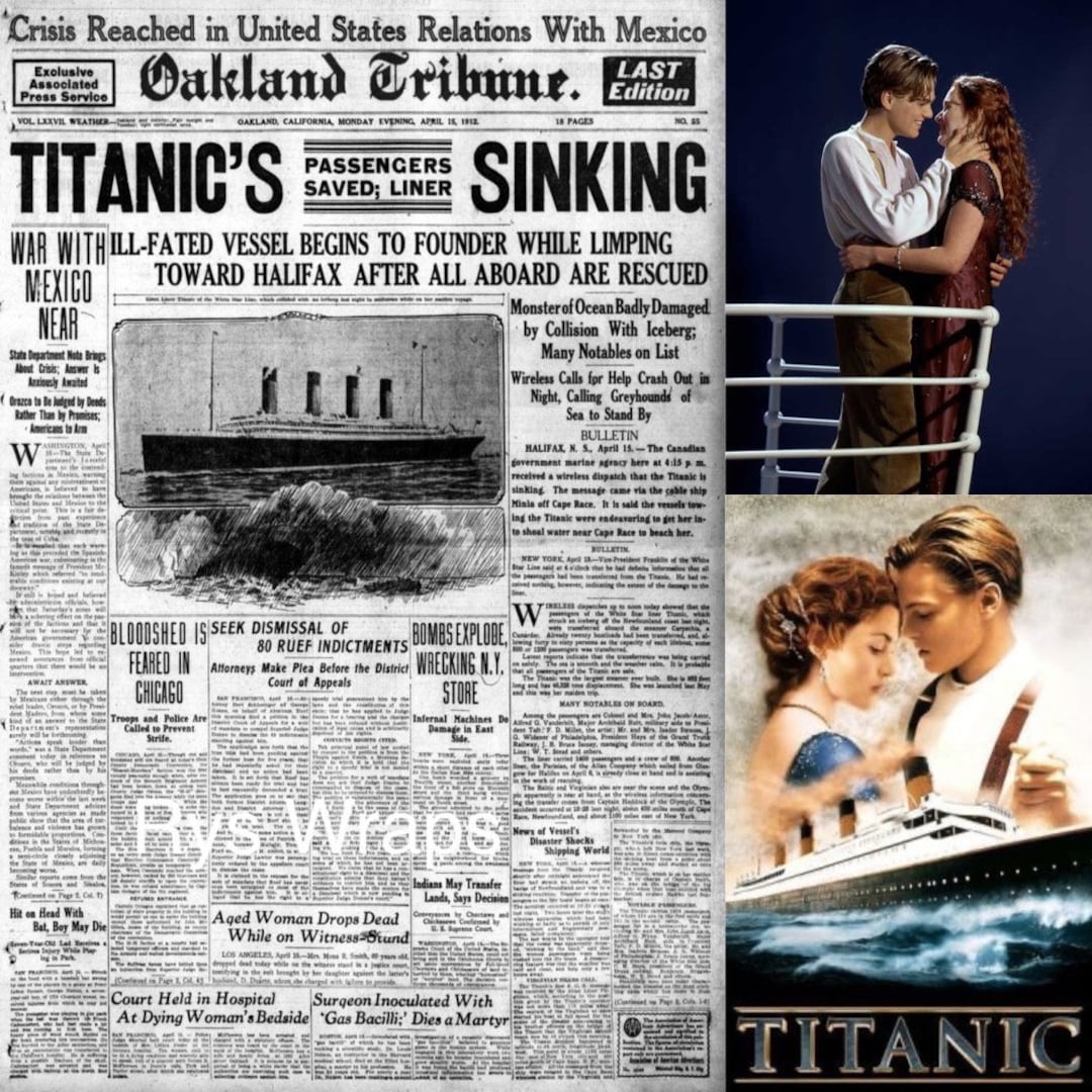Titanic Sublimation Cup Wrap - Etsy