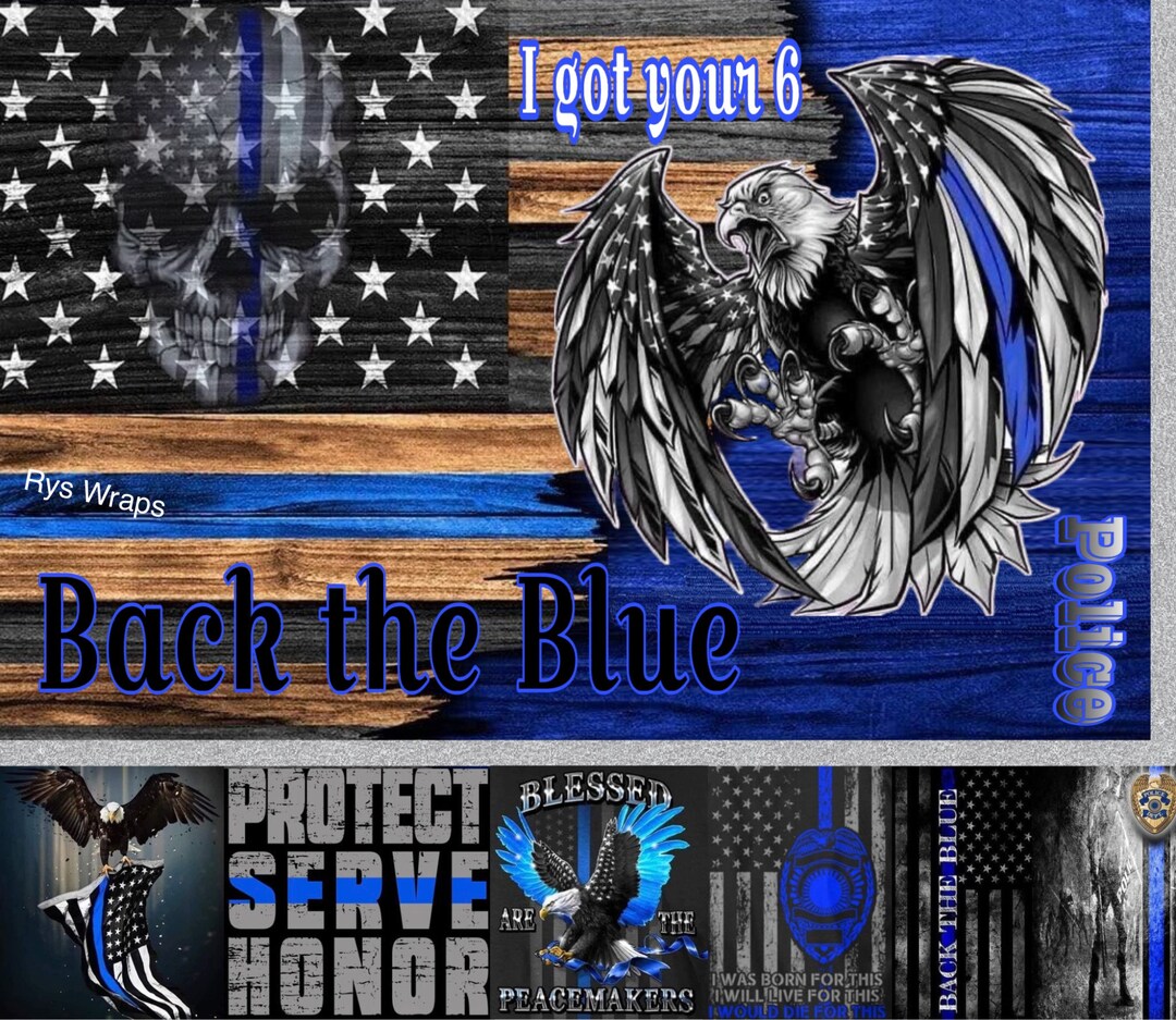 Police Officer Sublimation Wrap - Etsy