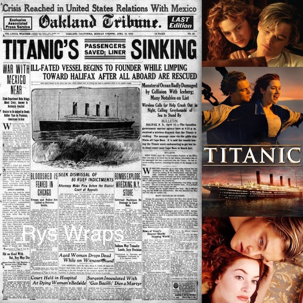 Titanic - Etsy