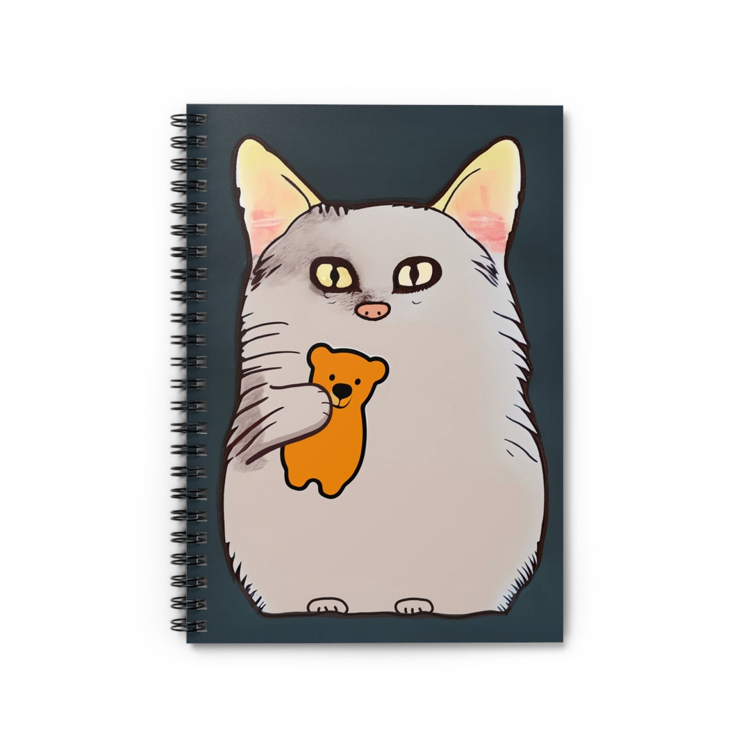 Chia Loves Gummy Bears Spiral Notebook Ruled Line - Etsy