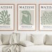 Sage Green Wall Art, Exhibition Print Set, Digital Download, Museum ...
