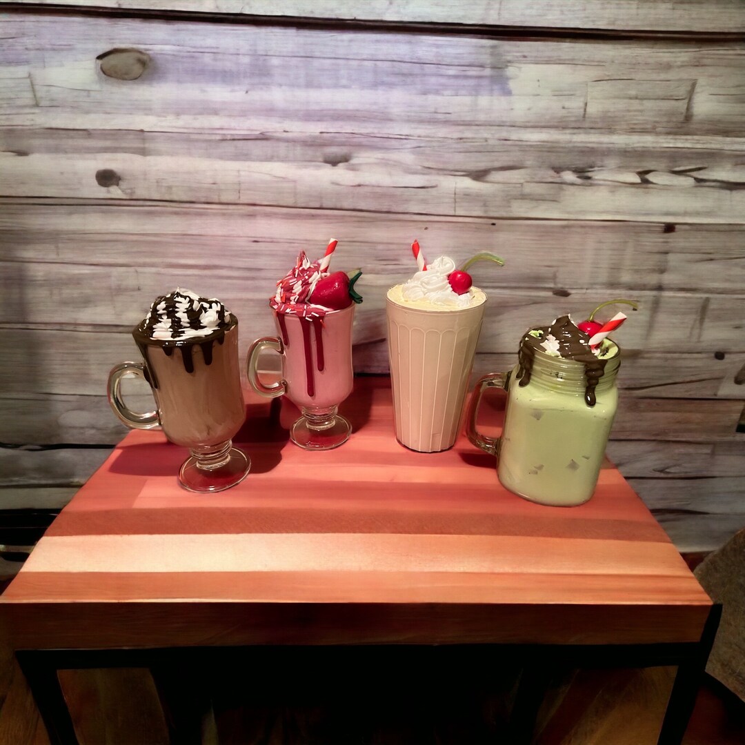 Fake Milkshake Fake Bake Faux Milkshake Photo Props - Etsy