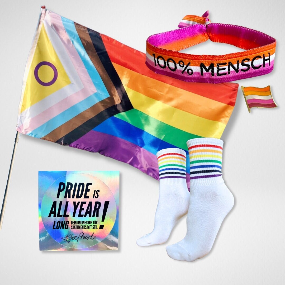 Lesbian Pride Bundle Lesbian Pride Flag Pin Rainbow Socks Pride Socks ...