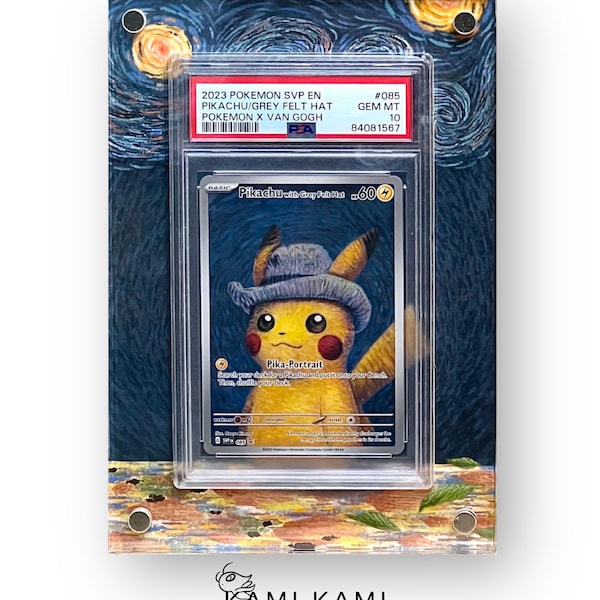 Pikachu Van Gogh Psa 10 - Etsy