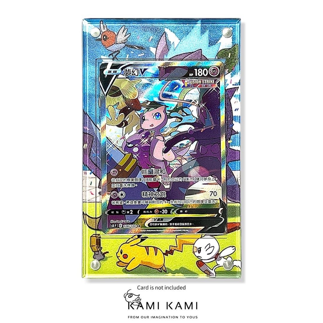 Mew V Sr the Custom Pokémon Card Display Frame Case - Etsy