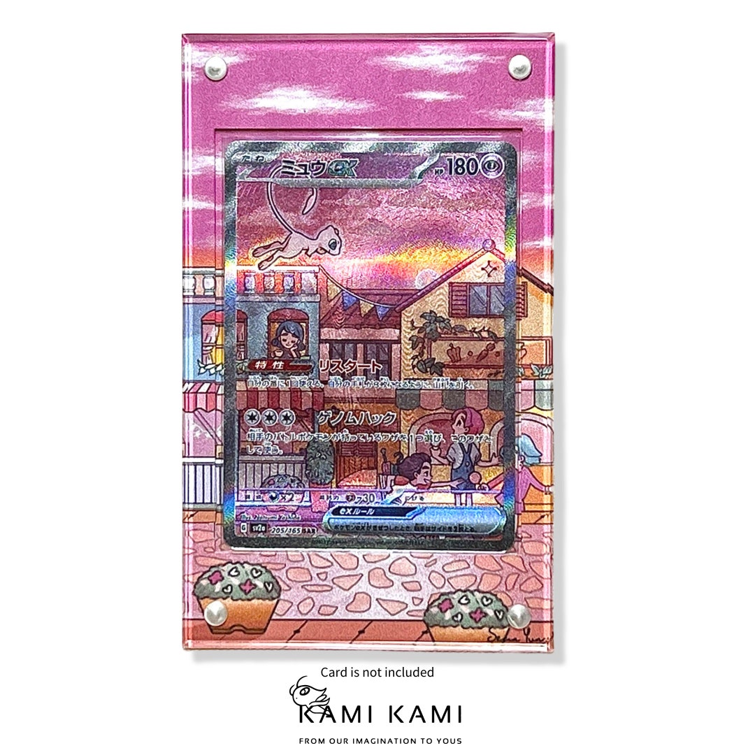 Mew SAR 151 Custom Pokémon Card Display Frame Case - Etsy