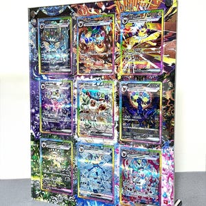 Prismatic Evolutions Eevee Evolution Set Pokémon Card Display Frame ...