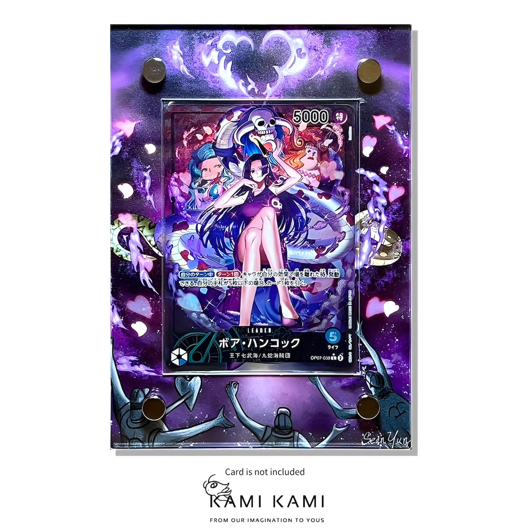 Boa Hancock OP07-038 Leader Alternative Art Custom Display Case - Etsy