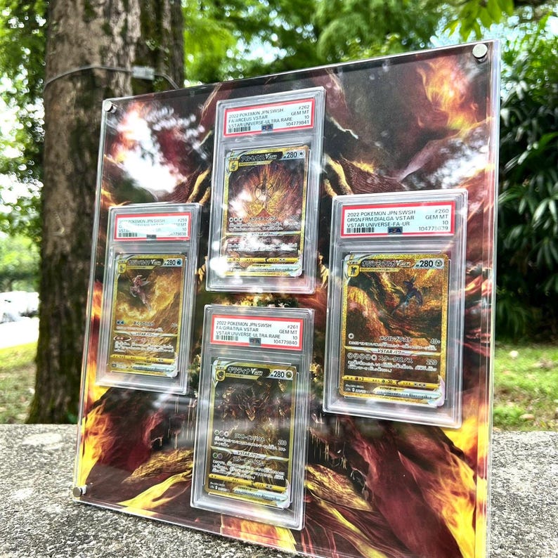 Giratina Vstar Palkia Vstar Dialga Vstar Arceus Vstar Ur Gold Set ...