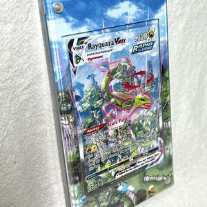 Rayquaza Vmax Custom Pokémon Card Display Frame Case - Etsy