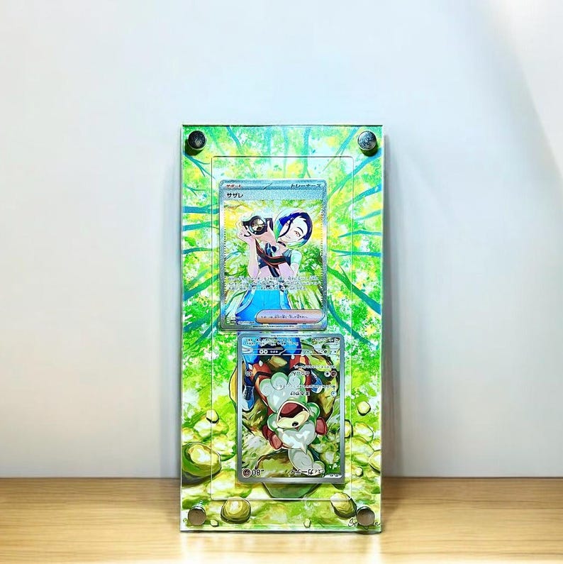 Perrin & Hisuian Growlithe Custom Pokémon Card Display Frame Case - Etsy