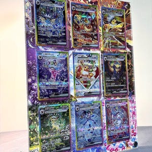 Prismatic Evolutions Eevee Evolution Set Pokémon Card Display Frame ...
