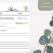 Printable Book Log, Book Detail Tracker, Instant Downloadable Reading ...