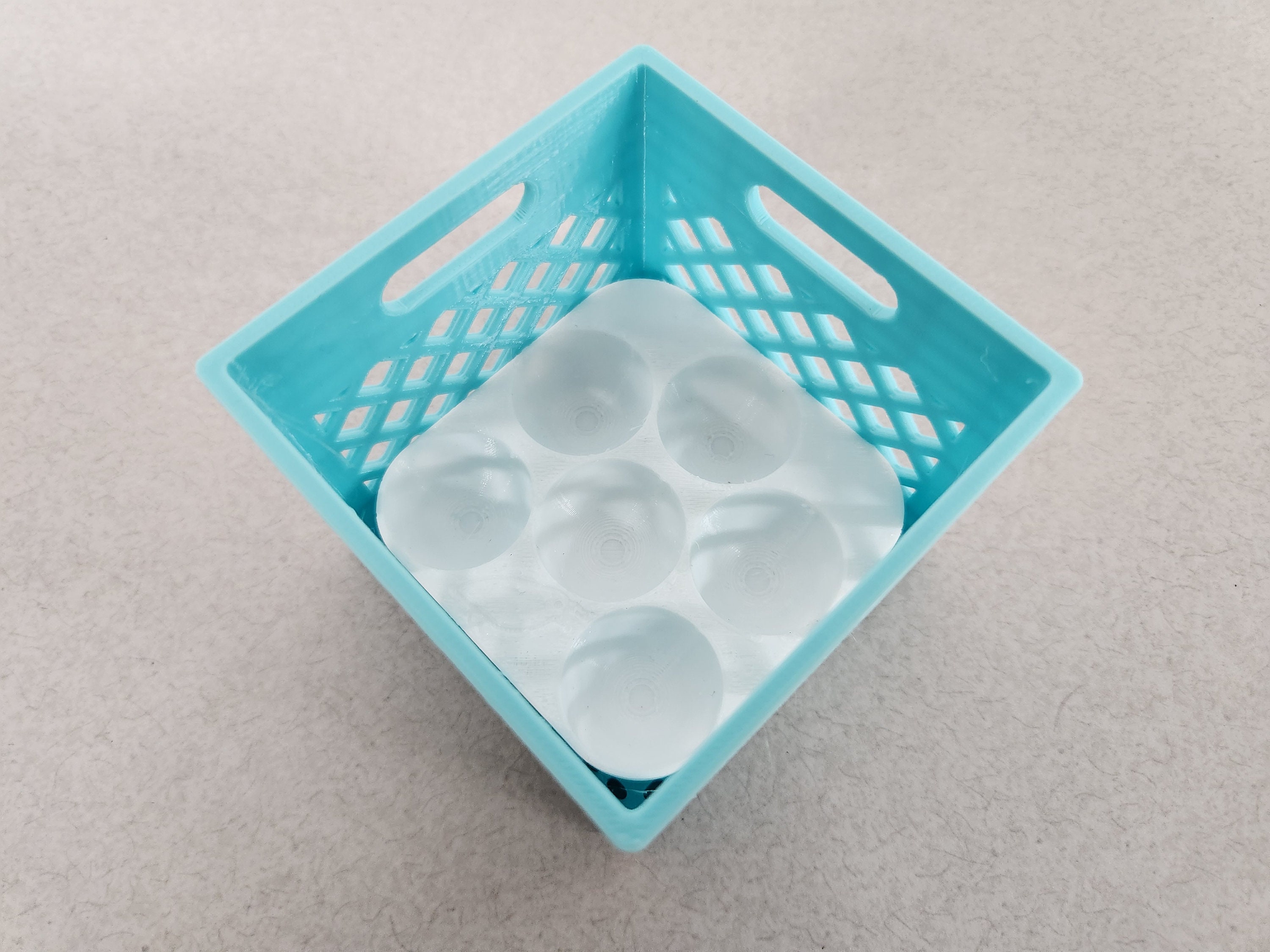 Mini Crates With Flexible Quail Egg Trays | Modern Fresh Egg Storage ...